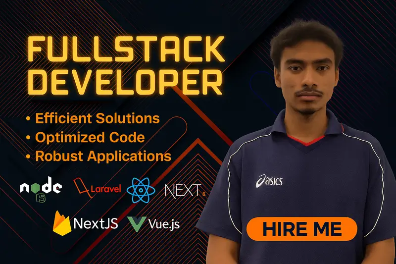i will be your fullstack web application developer ! - Professional Development Service ...